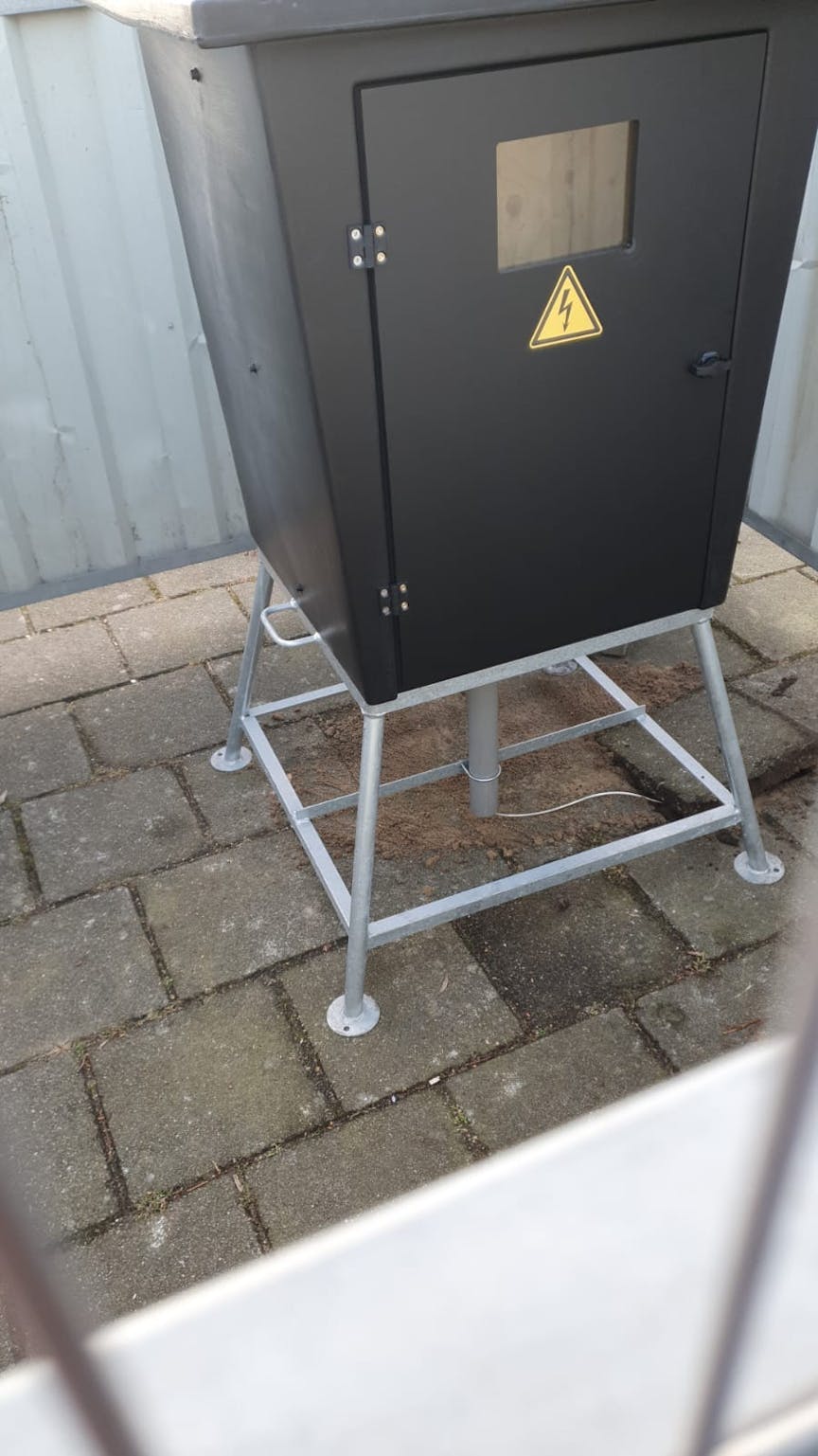 Een bouwmeterkast en goede aarding nodig?
